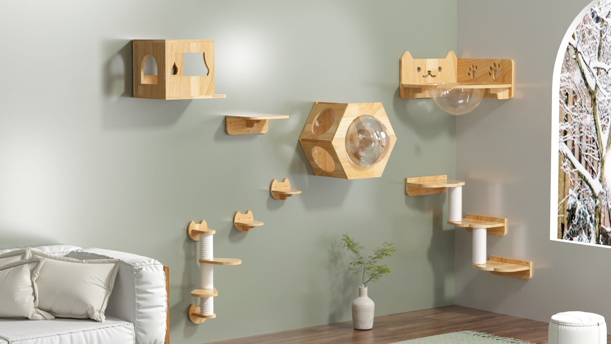 How to design your cat wall – petomg