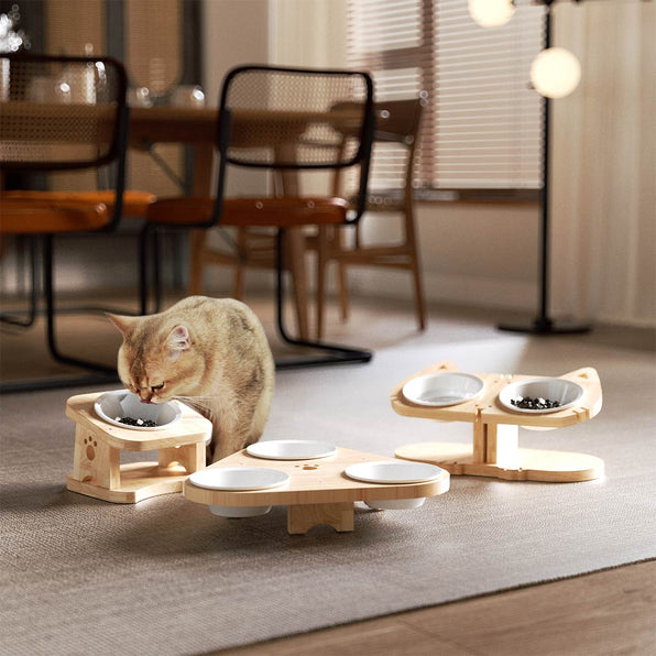 Cat Tree & Cat Tower | Rubberwood | Free shipping over AU & US | PETOMG ...