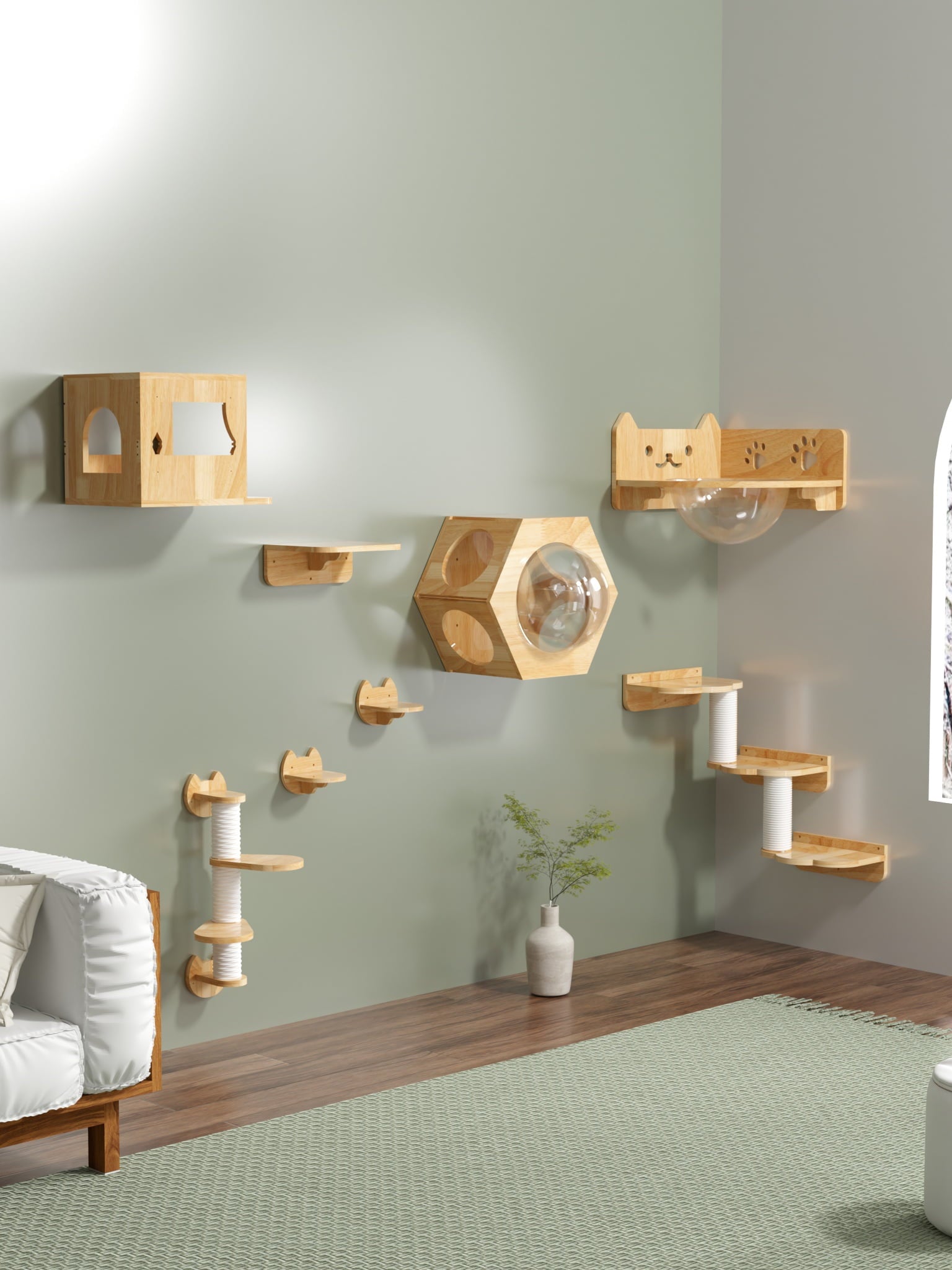 How to design your cat wall – petomg
